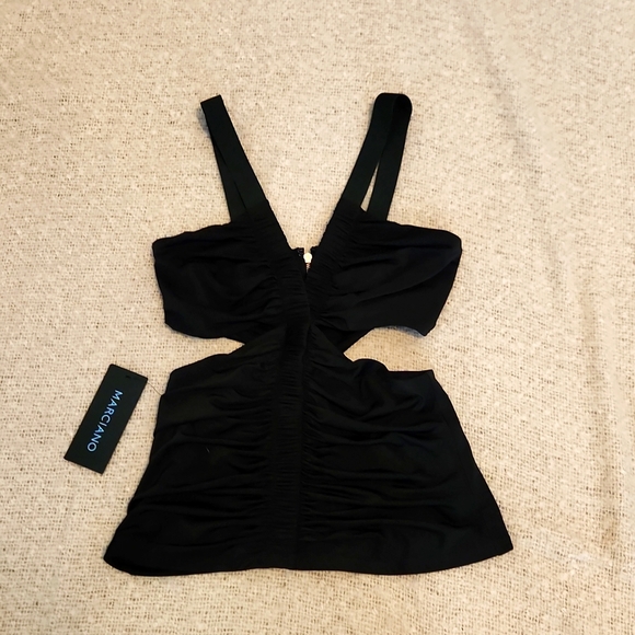 Marciano | Tops | Guess By Marciano Black Sexy Tank | Poshmark